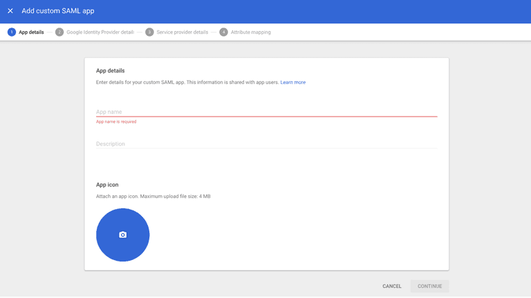 Google SAML | Docs