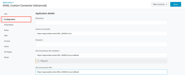 OneLogin SAML | Docs