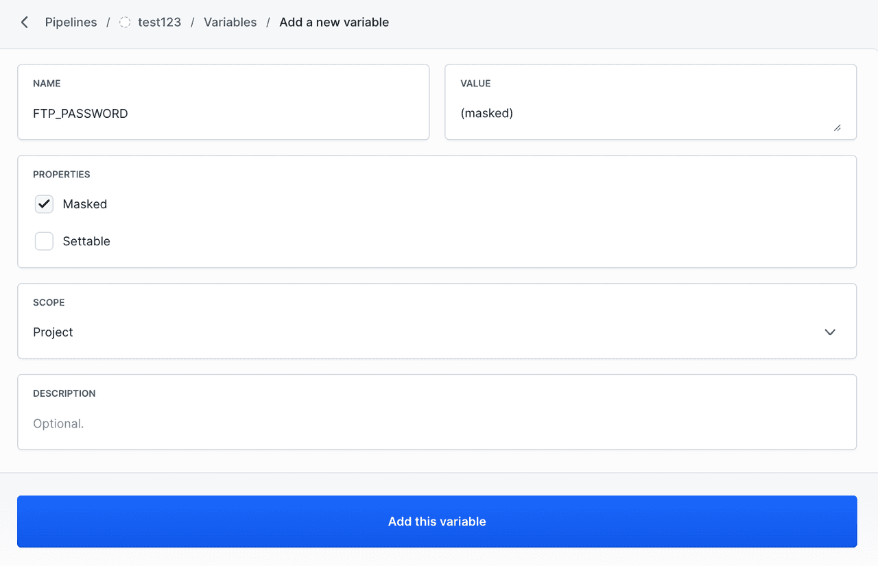 Secrets in YAML | Docs