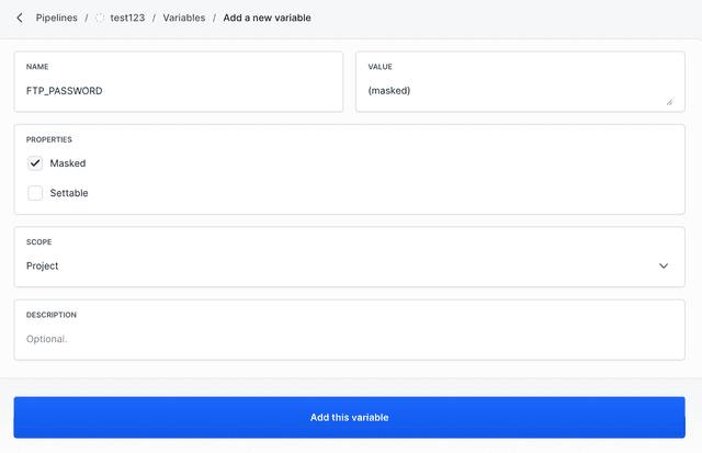 Secrets in YAML | Docs