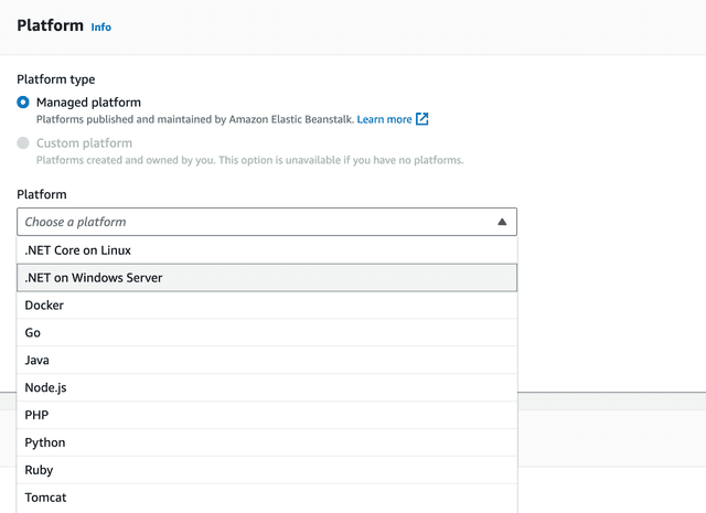 Setting up an app in AWS Elastic Beanstalk | Buddy: The DevOps Automation Platform