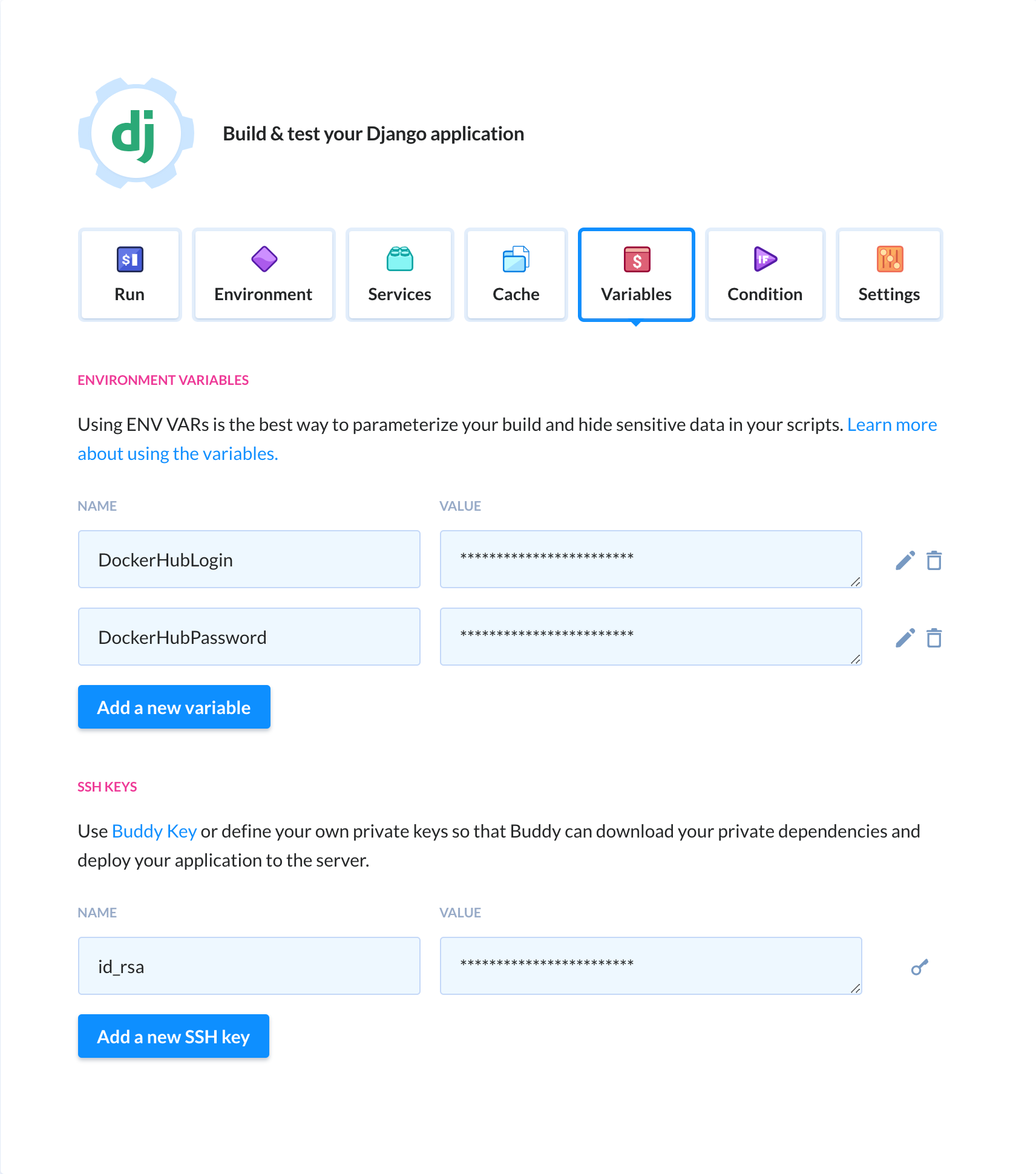 Django - CI/CD, Delivery, Deploy, DevOps | Buddy