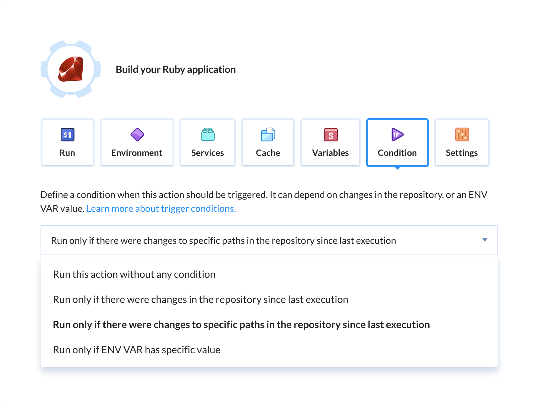Ruby - CI/CD, Delivery, Deploy, DevOps | Buddy