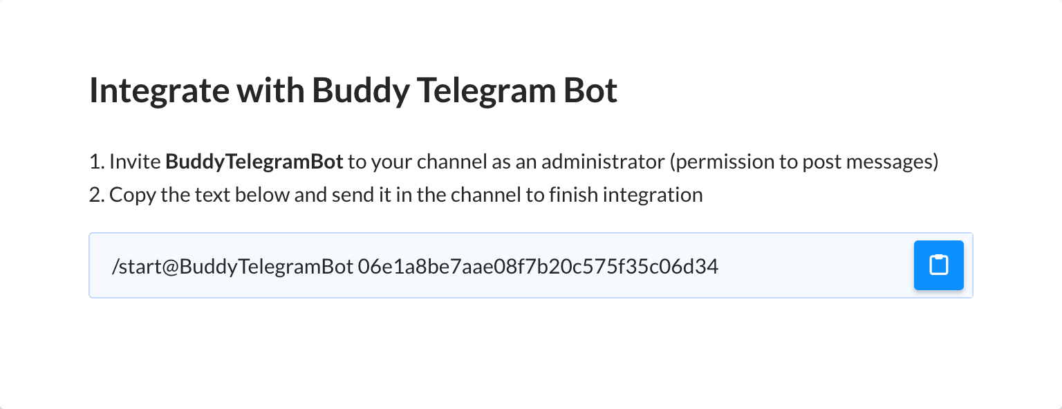 Telegram - CI/CD, Delivery, Deploy, DevOps | Buddy