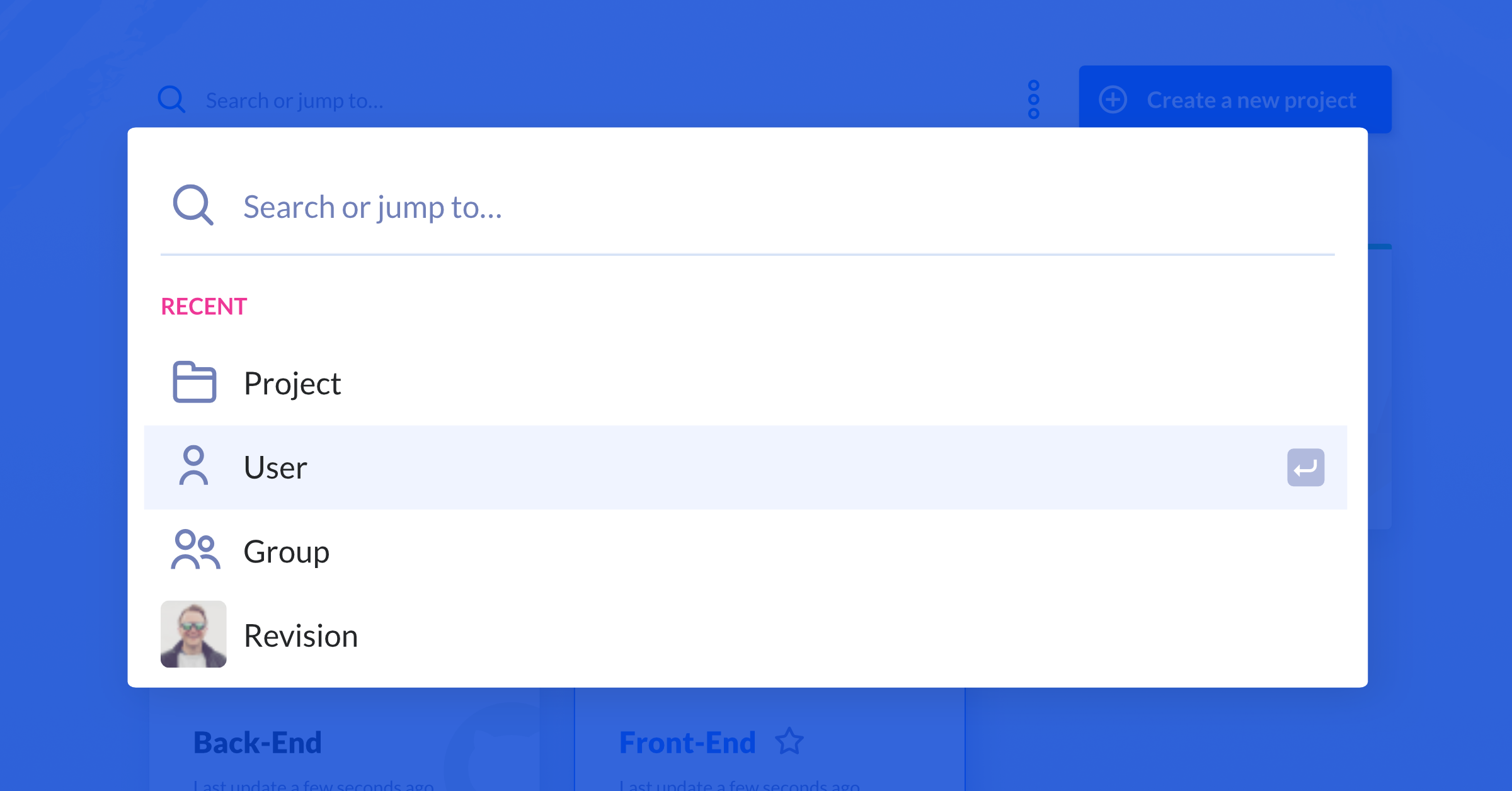 Feature update: Search & navigation bar
